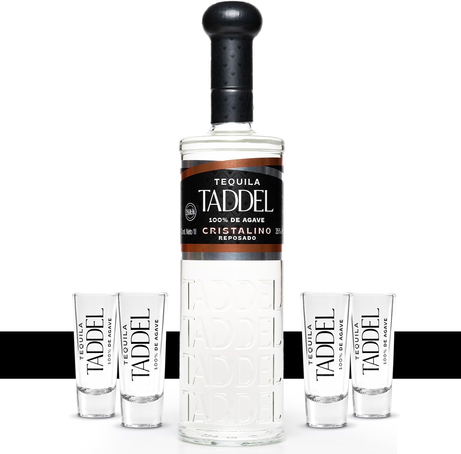 TEQUILA TADDEL REPOSADO CRISTALINO 1000 ML : Amazon.com.mx: Alimentos y ...
