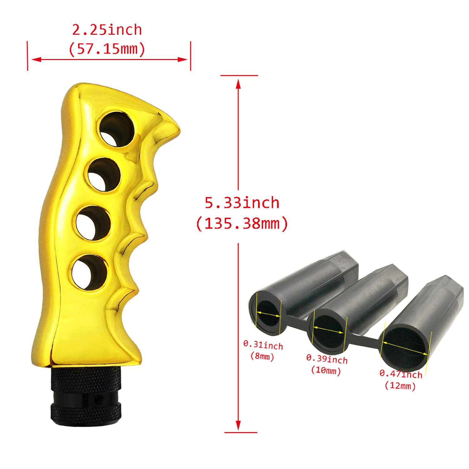 Snapklik.com : Abfer Gear Stick Knob Car Handle Shift Lever Accessory ...