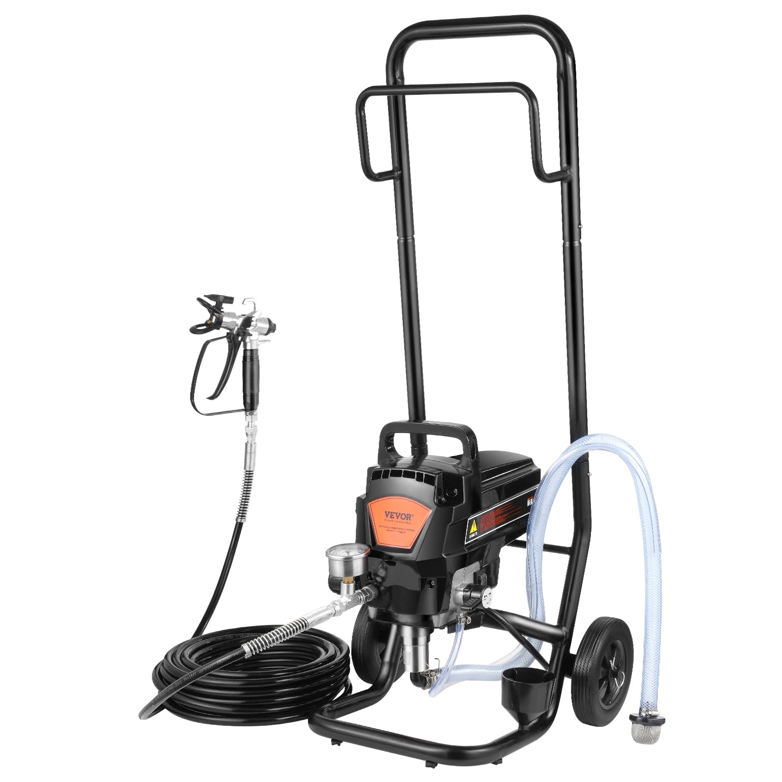 VEVOR Stand Airless Paint Sprayer, 950W 3000PSI High Efficiency ...
