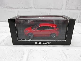 Amazon.co.jp: 1/43 Mini Champs Ford Focus ST 2011 Red Model Car : Hobbies