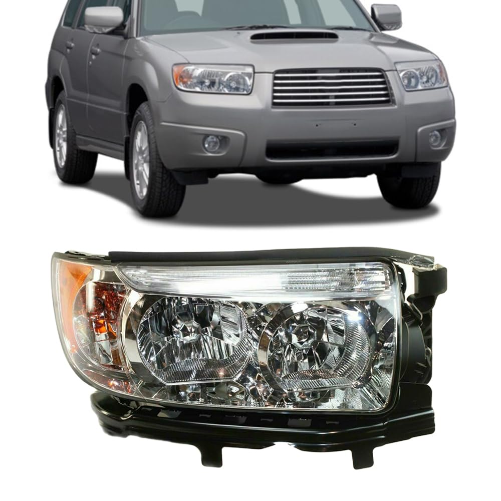 Amazon.com: UPPARTS Headlight Assembly For 2006 2007 2008 Subaru ...