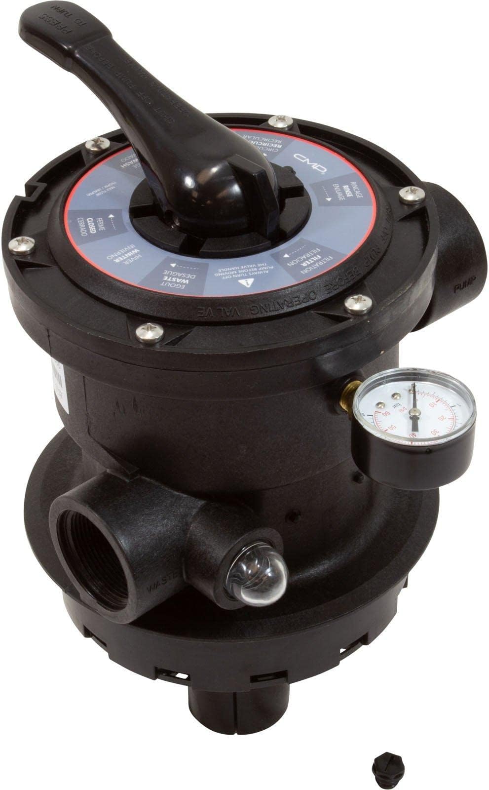 Amazon.com: Pentair 262506 1-1/2-Inch 6-Way Clamp Style Valve ...