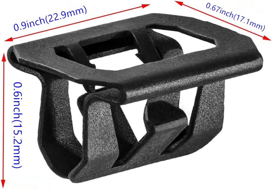 Snapklik.com : 20PCS 15078238 700-053 Radiator Grille Retainer Clips ...