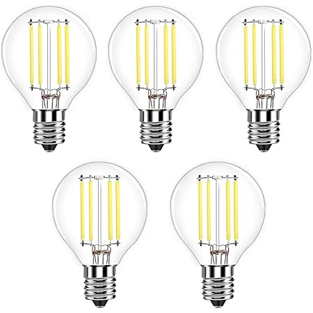 Amazon.com: 5-Pack E17 S11 LED Light Bulb,E17 Intermediate Base Mini ...