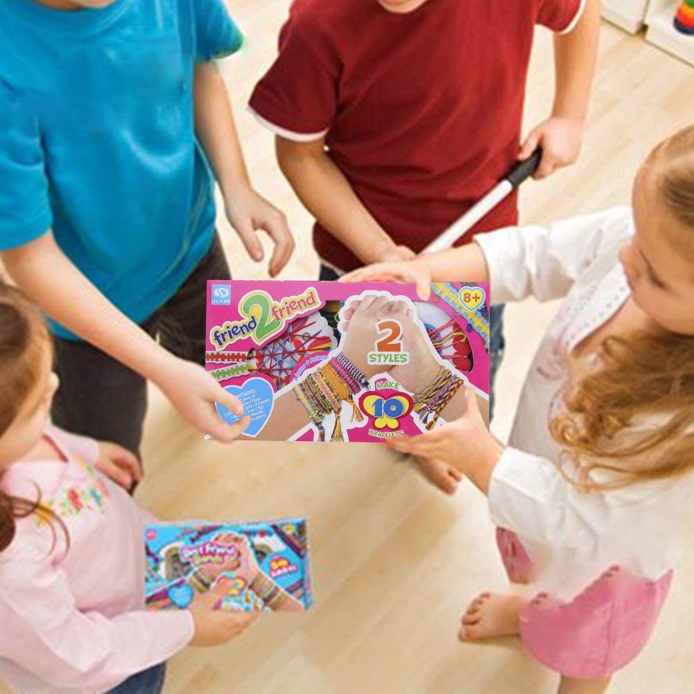 Creen Friendship Bracelet Making Kit For 5 12 Year Old Girls Arts And creen-friendship-bracelet-making-kit-for-5-12-year-old-girls-arts-and
