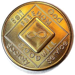 Amazon.com: NA Coins - Narcotics Anonymous Medallions 1 Thru 20 Year ...