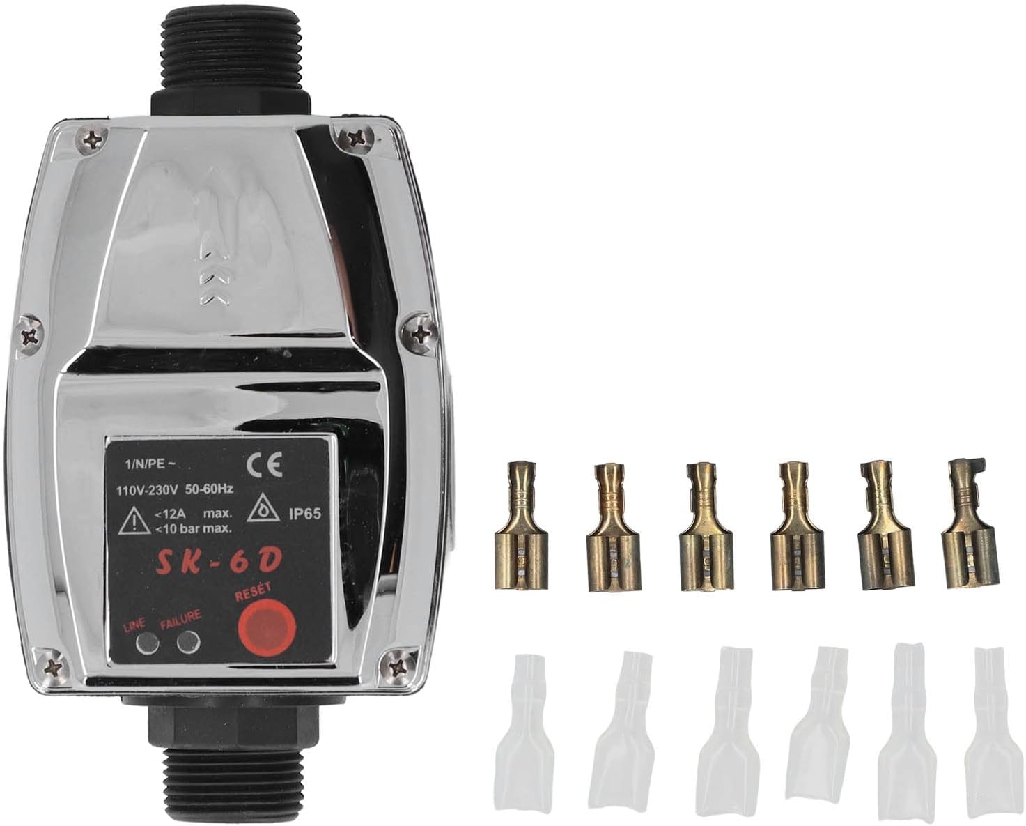 110‑230V Water Pump Controller IP65 Leakage Detection Automatic Water ...