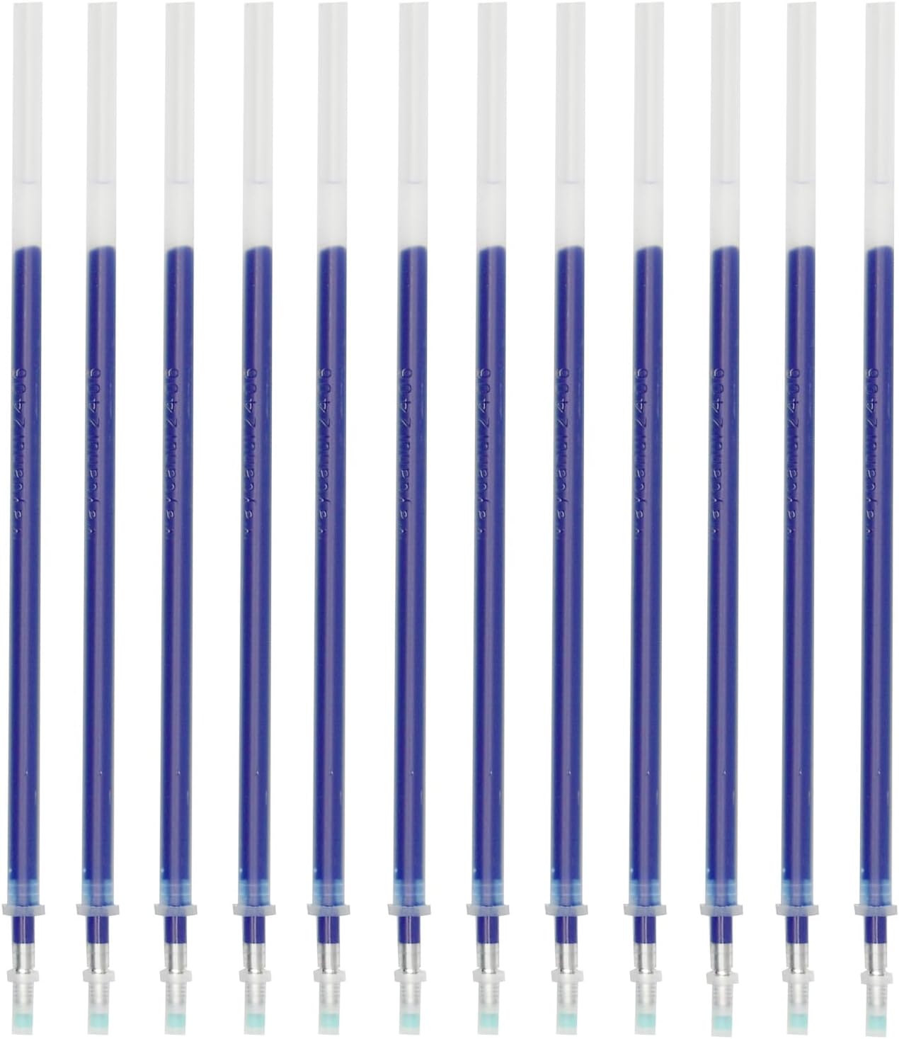 Amazon.com : Maydahui 50 Pcs Blue Gel Pen Refills with 5 mm Aperture 5. ...
