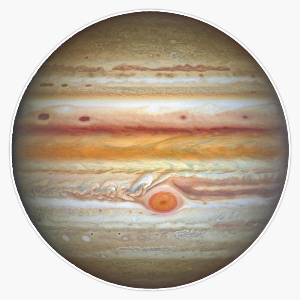 Amazon.com: Jupiter Sticker Bumper Sticker Vinyl Decal 5" : Automotive