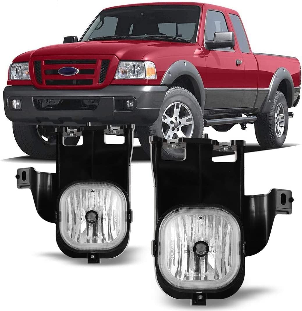 Amazon.com: ROOCKHITCB Fog Light Compatible for 2001 2002 2003 Ford ...