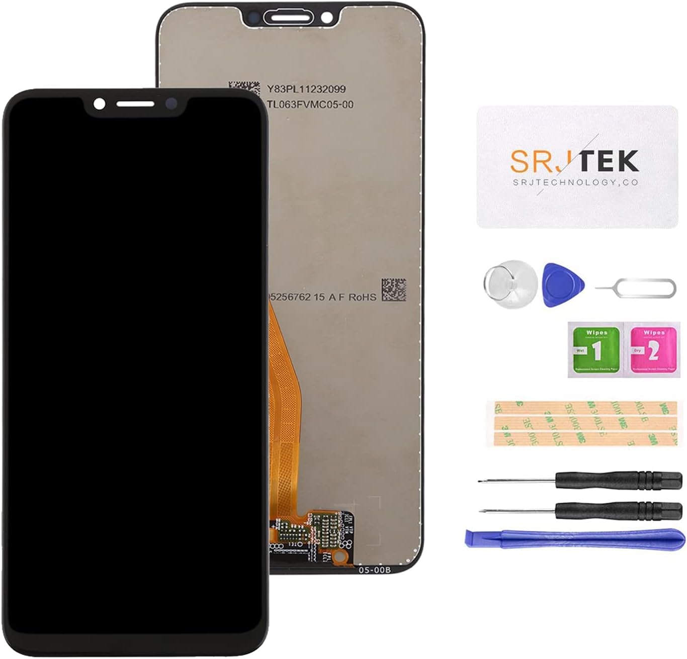 Amazon.com: Screen Replacement for Huawei Honor Play COR-L29, COR-L09 ...