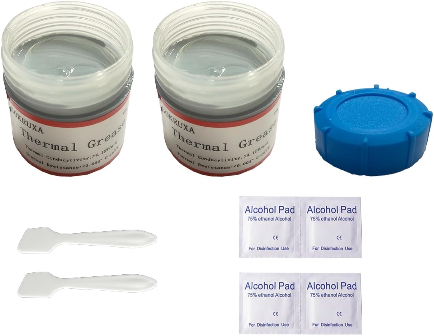 Amazon.com: 50g Silver Thermal Paste,Thermal Conductive Compound Grease ...