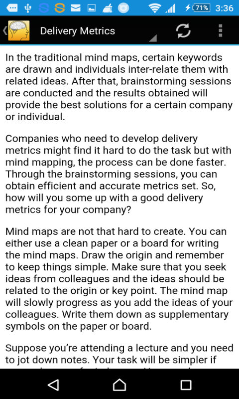 Mind Mapping - App on Amazon Appstore
