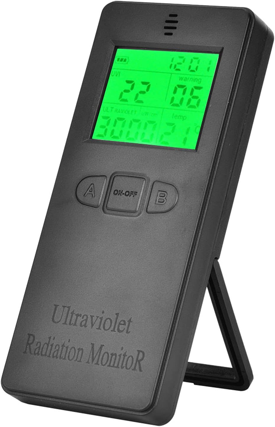 Amazon.co.jp: XTevu デジタル紫外線放射検出器 LCD ポータブルデジタル紫外線放射検出器 UV UVI メーターテスター ...