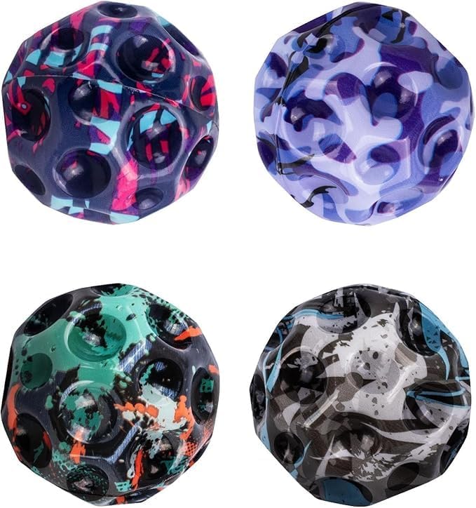 YBN Super High Bouncing Ball, Super Hot Moon Ball and Space Balls for ...