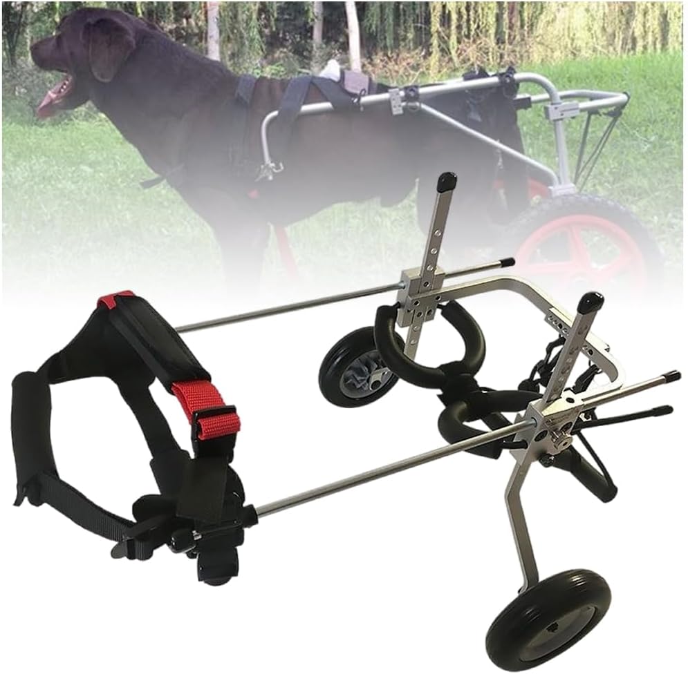 REMEK Dog Back Legs Wheelchair, Cart For Back Legs Adjustable For Small ...