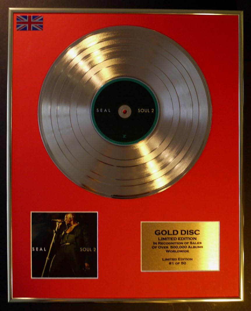 Seal Cd Gold Disc Record Limited Edition Soul 2 : Amazon.ca: Home