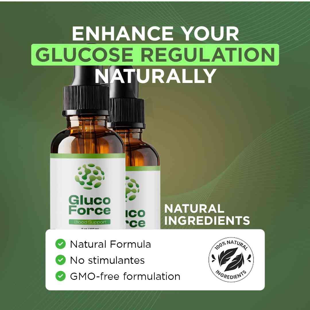 Gluco Force Drops - Suplemento Líquido Fortalecido para Apoio à Saúde e ...