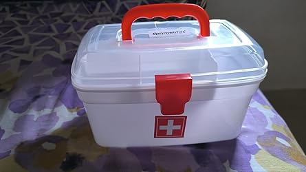 Primelife Plastic Rectangular Medicine Box, Medical Box, First aid Box ...