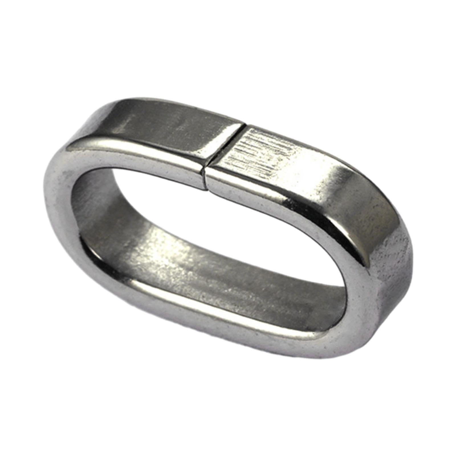Conectores De Anillos De Boda Conector Colgante De Anillo Martillado