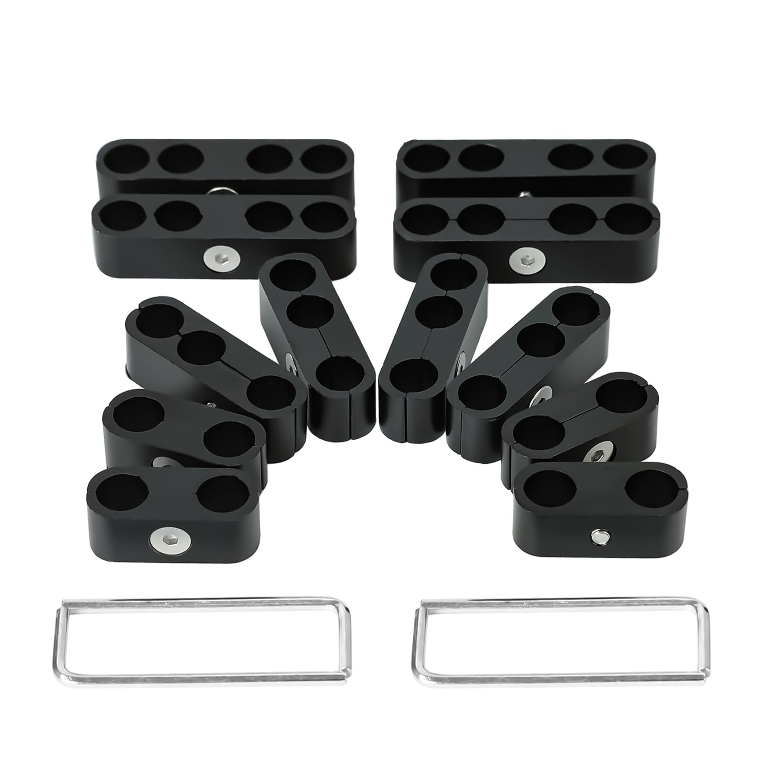 Amazon.com: Spark Plug Wire Separators Aluminum Kit, 7mm 8mm 9.5mm ...