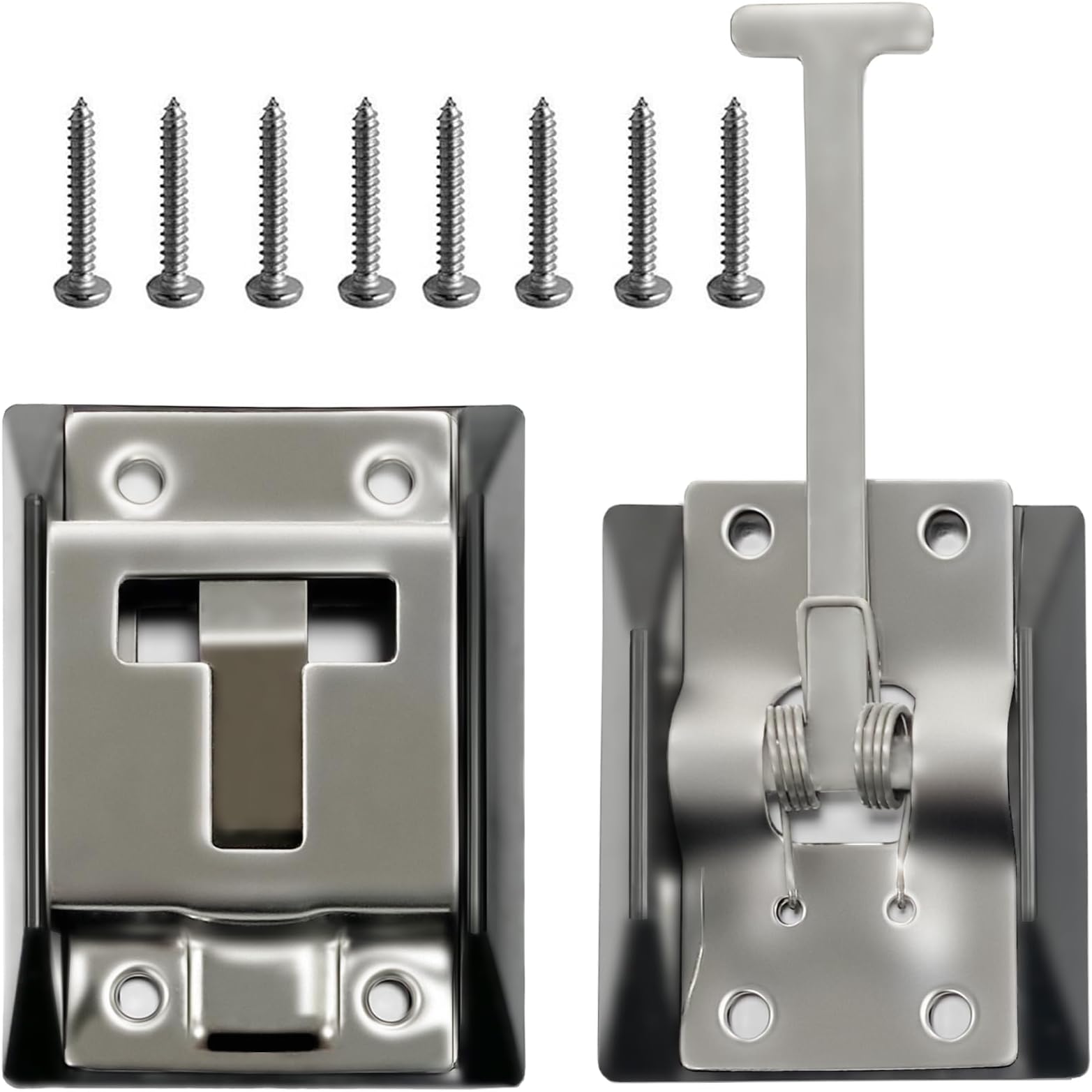 Amazon.com: RV Door Holder Catch Latch, 2 Set 304 Stainless Steel 6 ...