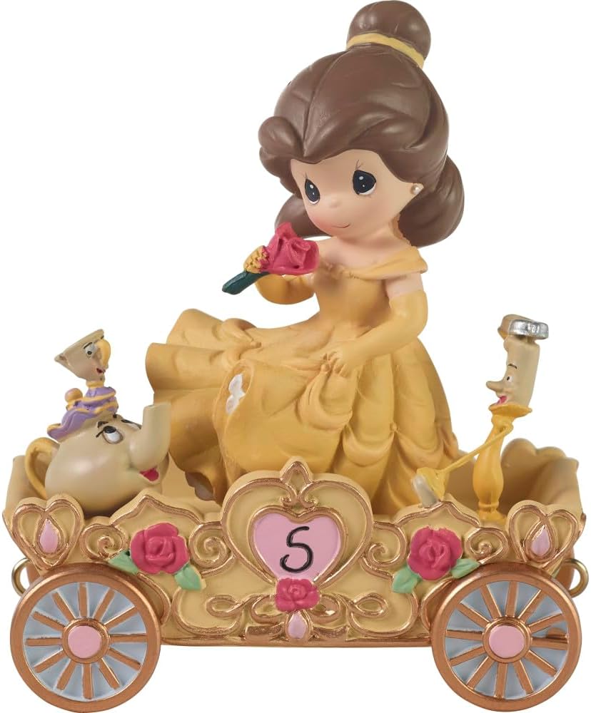 Amazon.com: Precious Moments Disney Belle Figurine - Enchanting Beauty ...