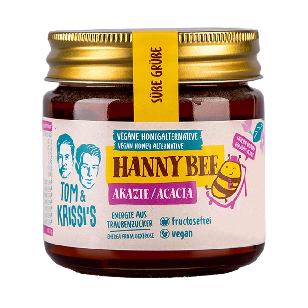 Tom & Krissi's | Hanny Bee Vegane Honig-Alternative | 250g | Vegan ...