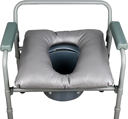 Amazon.com: ZXMOBY Bedside Soft Commode seat Cushion, Thick Pad PU ...