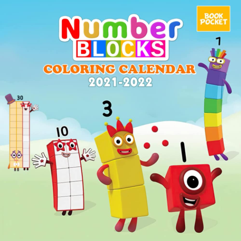 Buy Lara Lara! - Numberblocks 2021-2022 Coloring : 18-Month July 2021 ...