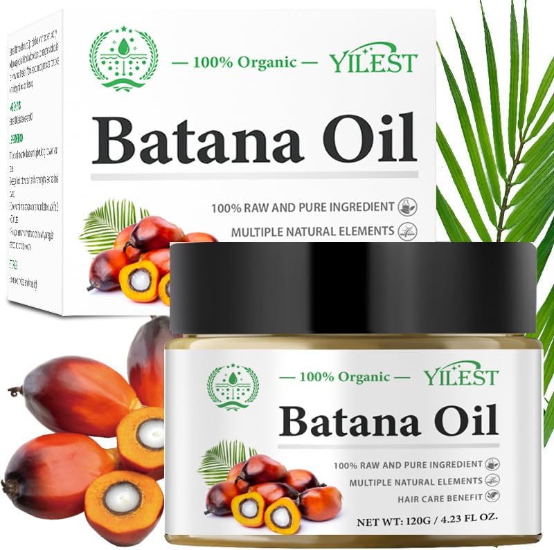Amazon.com: JALAWEF Batana Oil for Hair Growth, 100 Percent Pure Batana ...