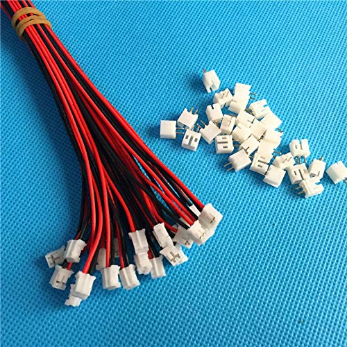 50 Sets X Mini Micro 2.0 PH 2-Pin Connector Plug with Wires Cables ...