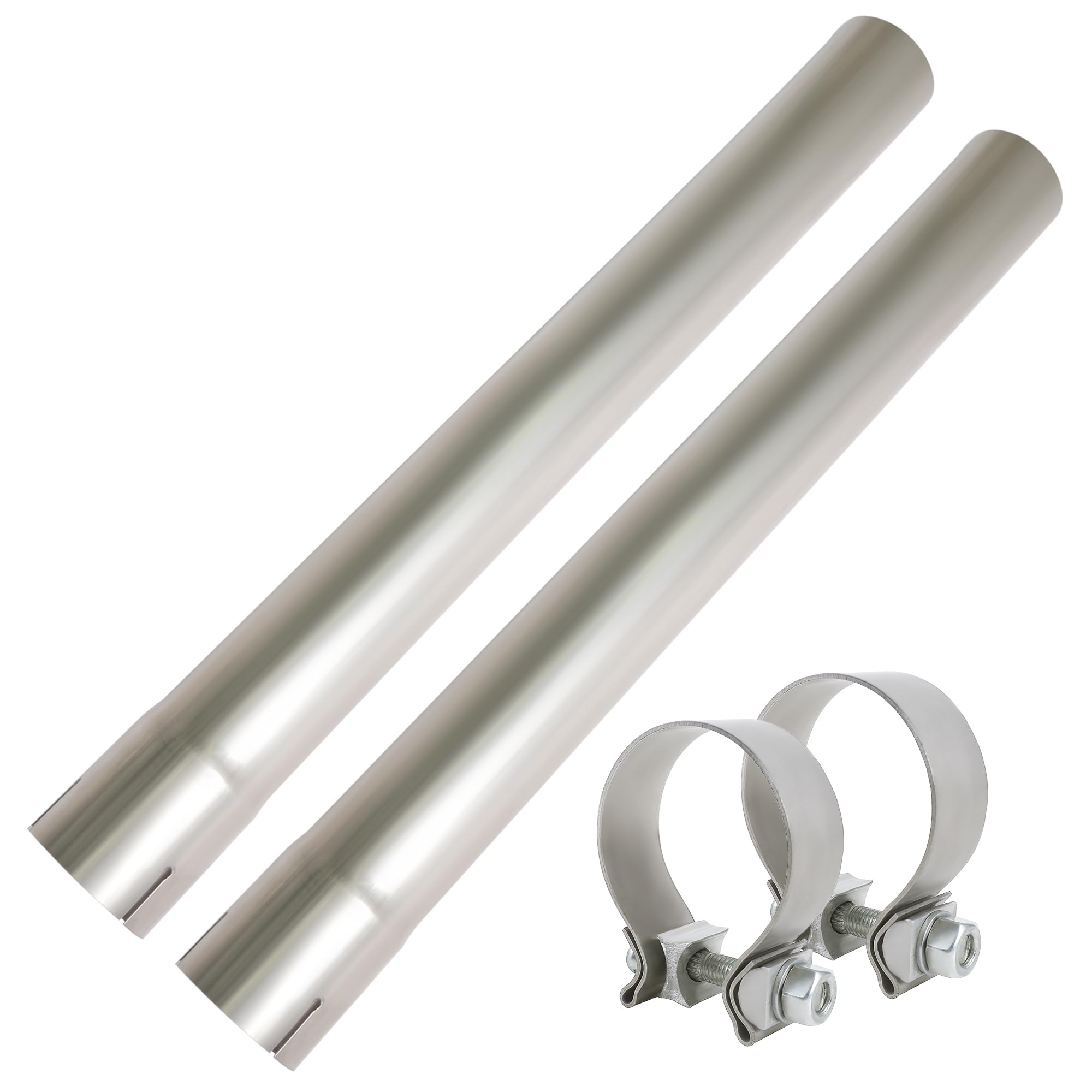 Snapklik.com : Simnliras 2.5 Inch DIY Custom Exhaust Pipe Kit Stainless ...
