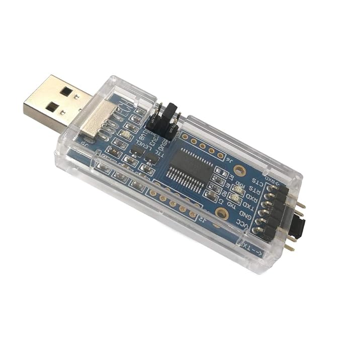 Buy DSD TECH SH-U09C2 USB to TTL Adapter Built-in FTDI FT232RL IC for ...