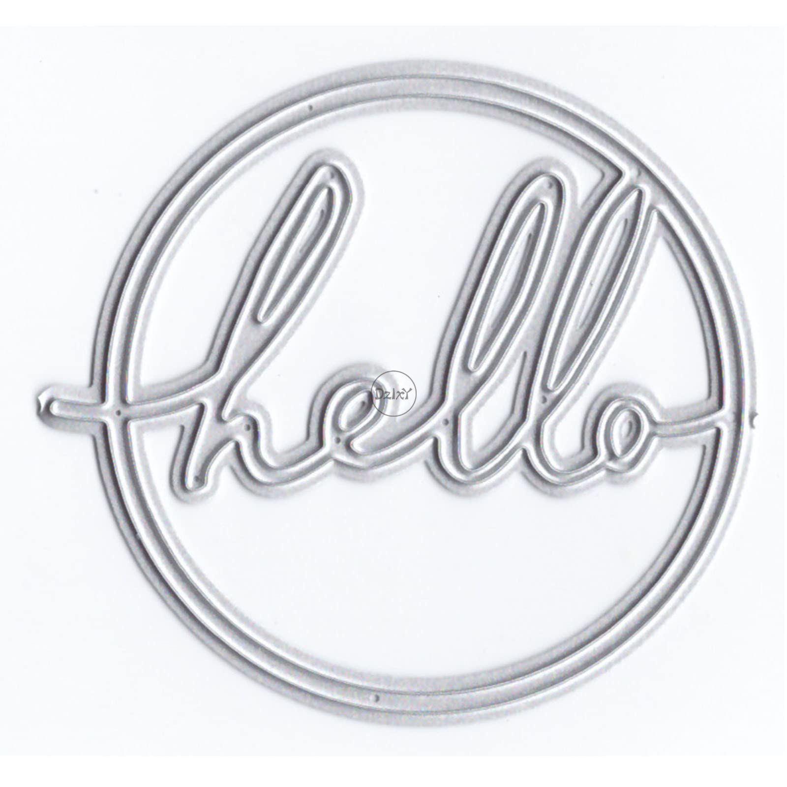 Amazon.com: DzIxY Hello Words Metal Cutting Dies for Card Making Kit ...