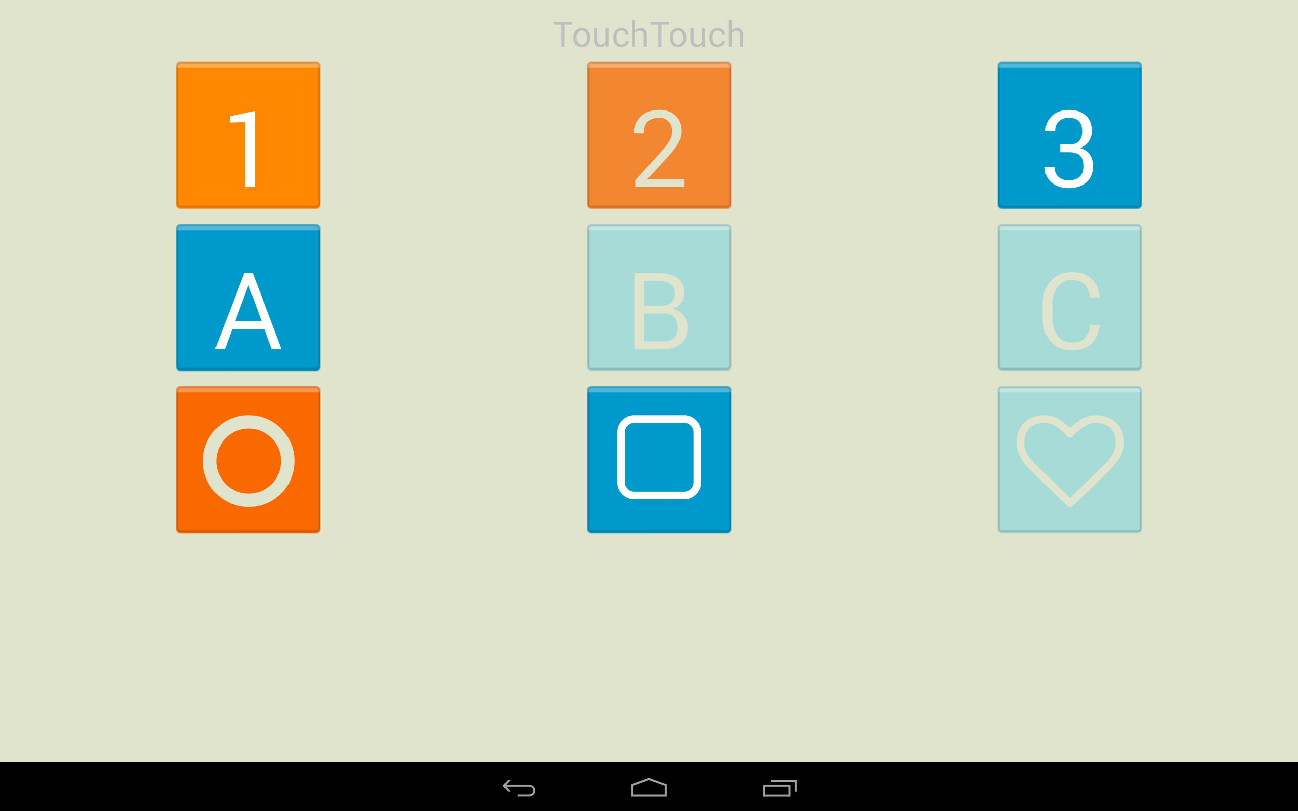 TouchTouch: fun for infants - App on Amazon Appstore