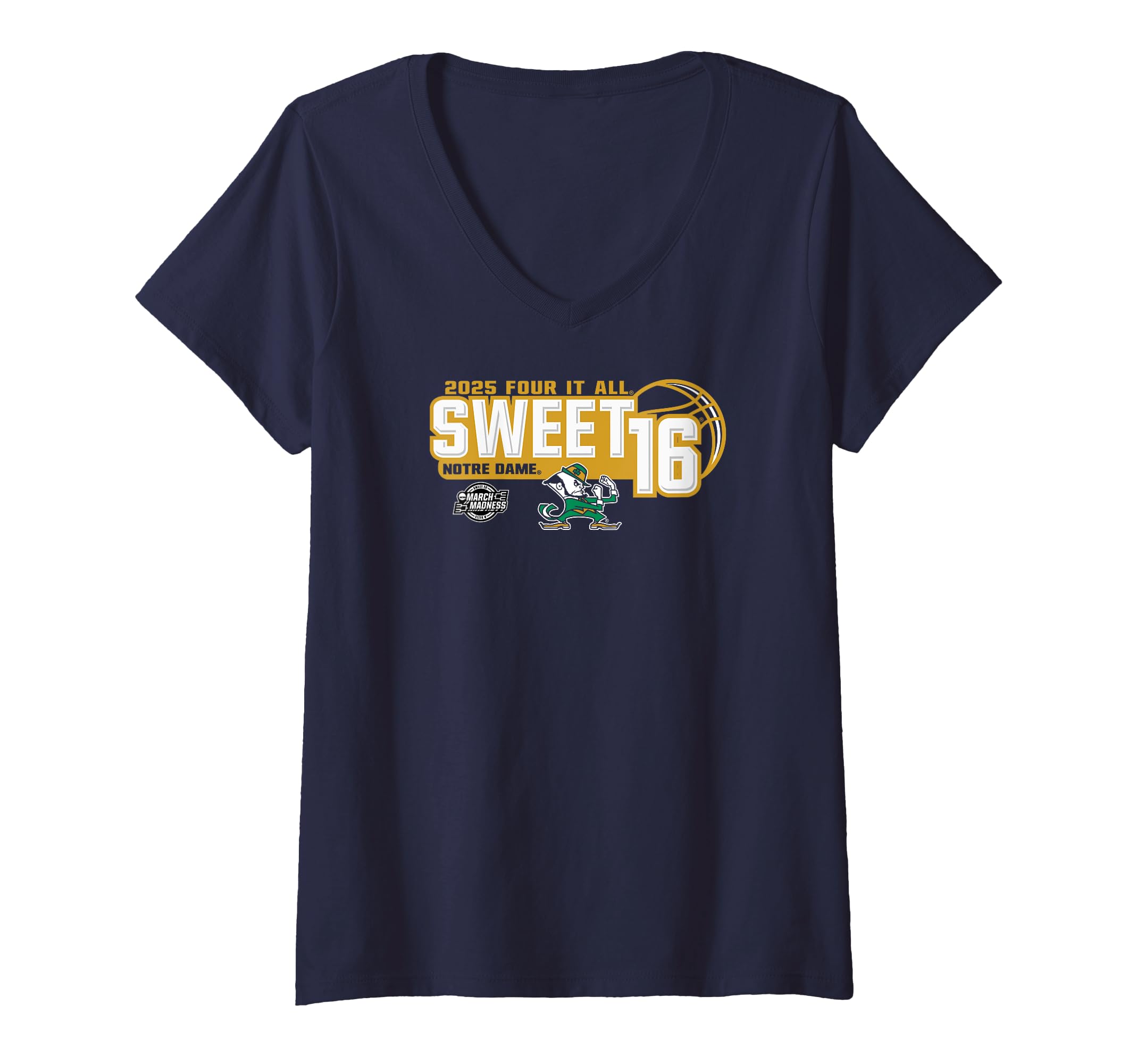 Womens Notre Dame Fighting Irish Sweet 16 2025 Women's Basketball V ...