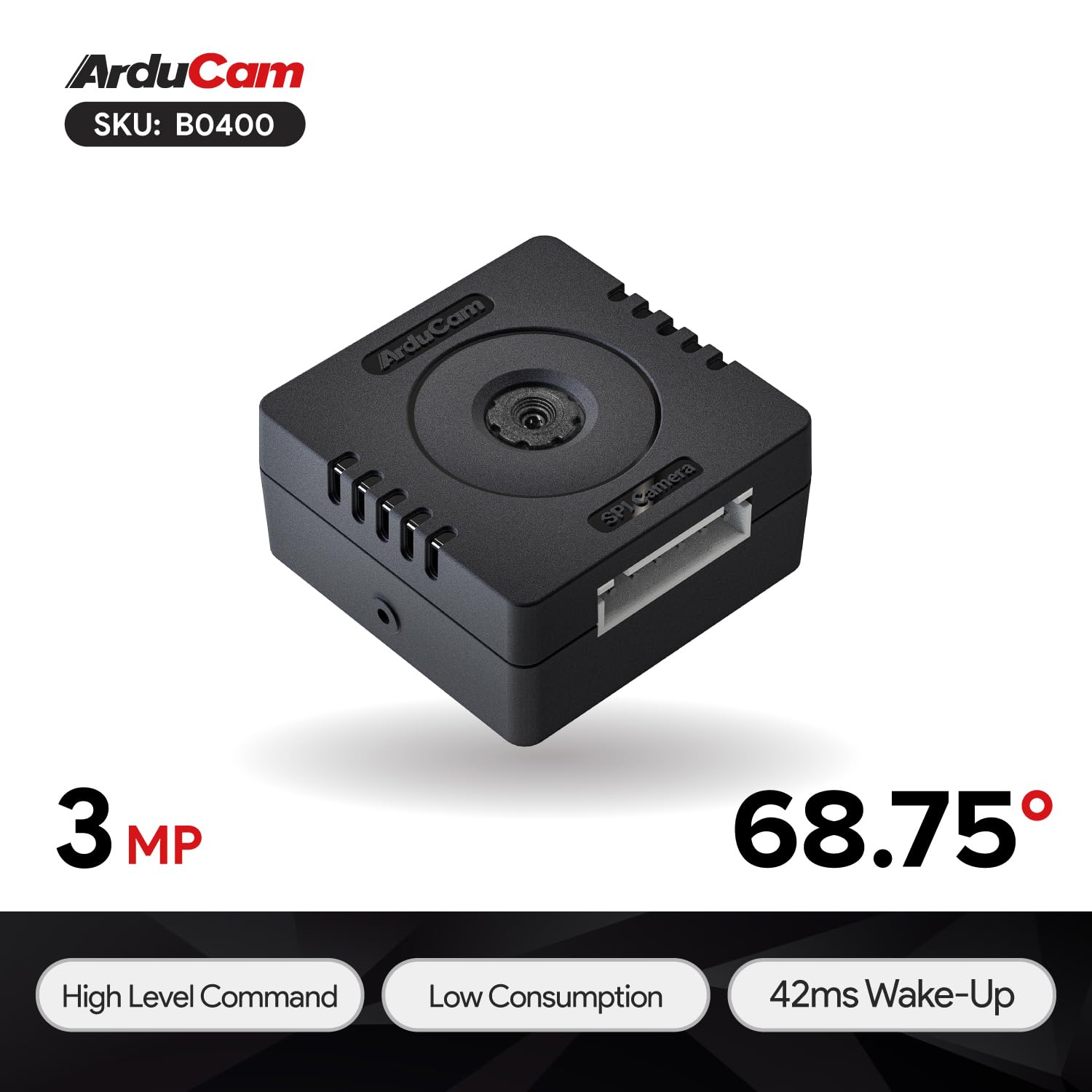 Snapklik.com : Arducam Mega SPI Camera For Any Microcontroller, 3MP ...
