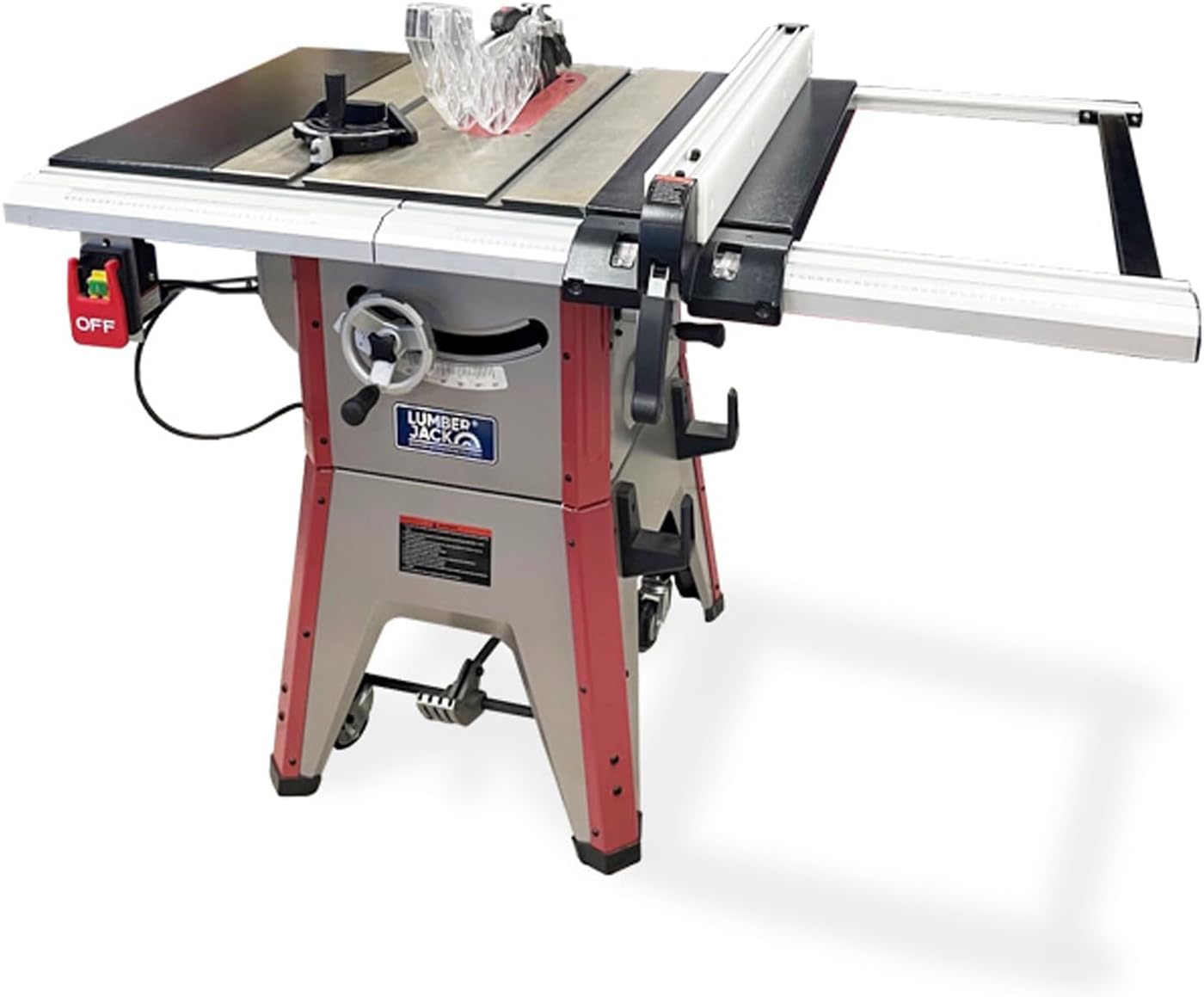 Charnwood W619 8'' Cast Iron Table Saw with Sliding Carriage : Amazon ...