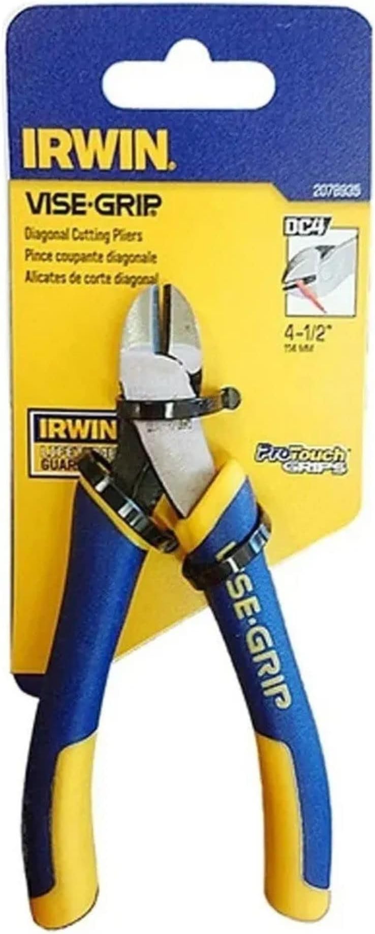 IRWIN Tools VISE-GRIP Pliers, Standard Diagonal with Spring, 4 1/2-Inch ...