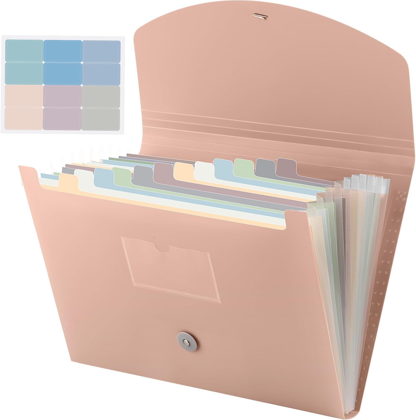Amazon.com : Cholemy Expanding File Folder 13 Pockets File Organizer ...