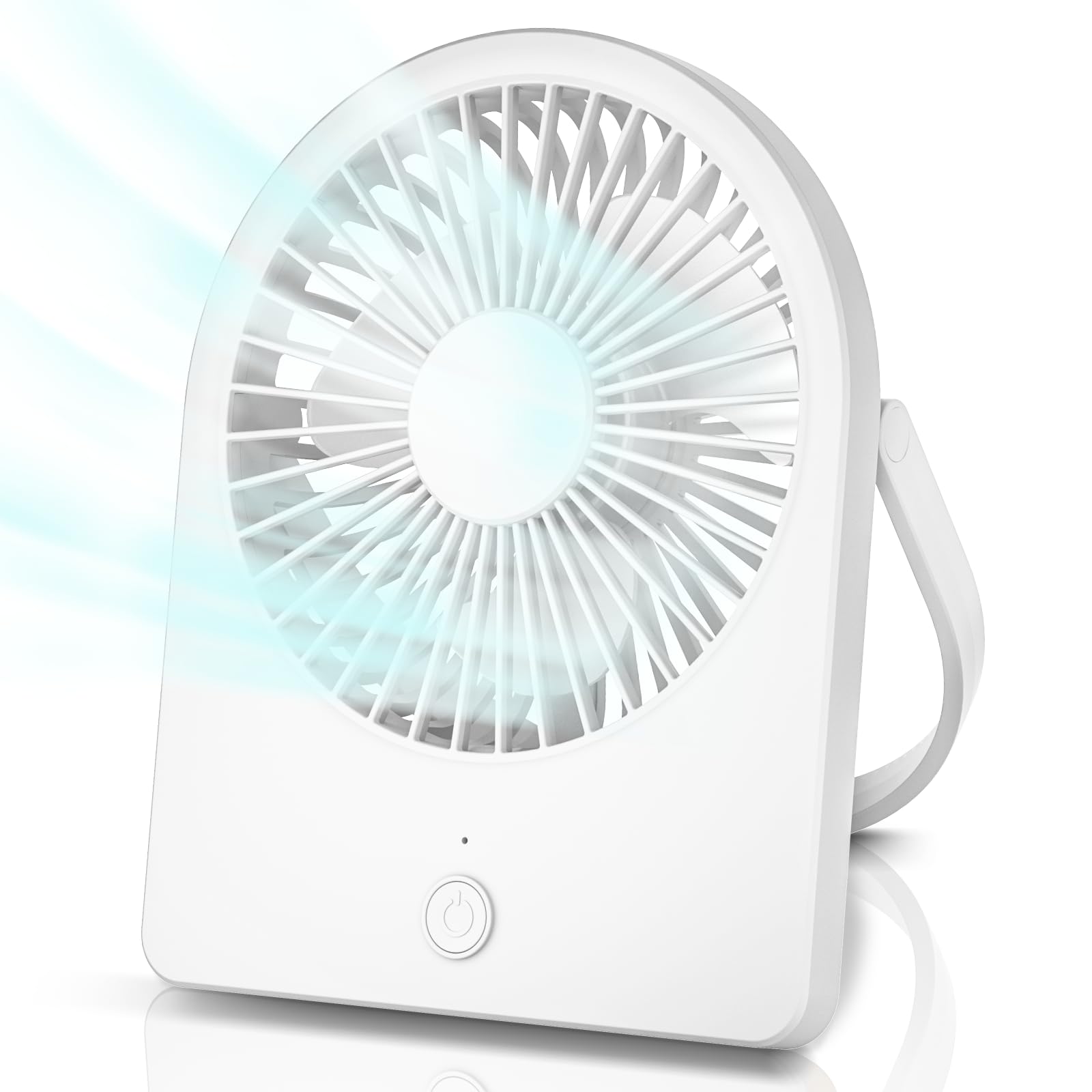 Amazon.com: buywoo Portable USB Desk FAN, USB-A Corded Powered Small ...
