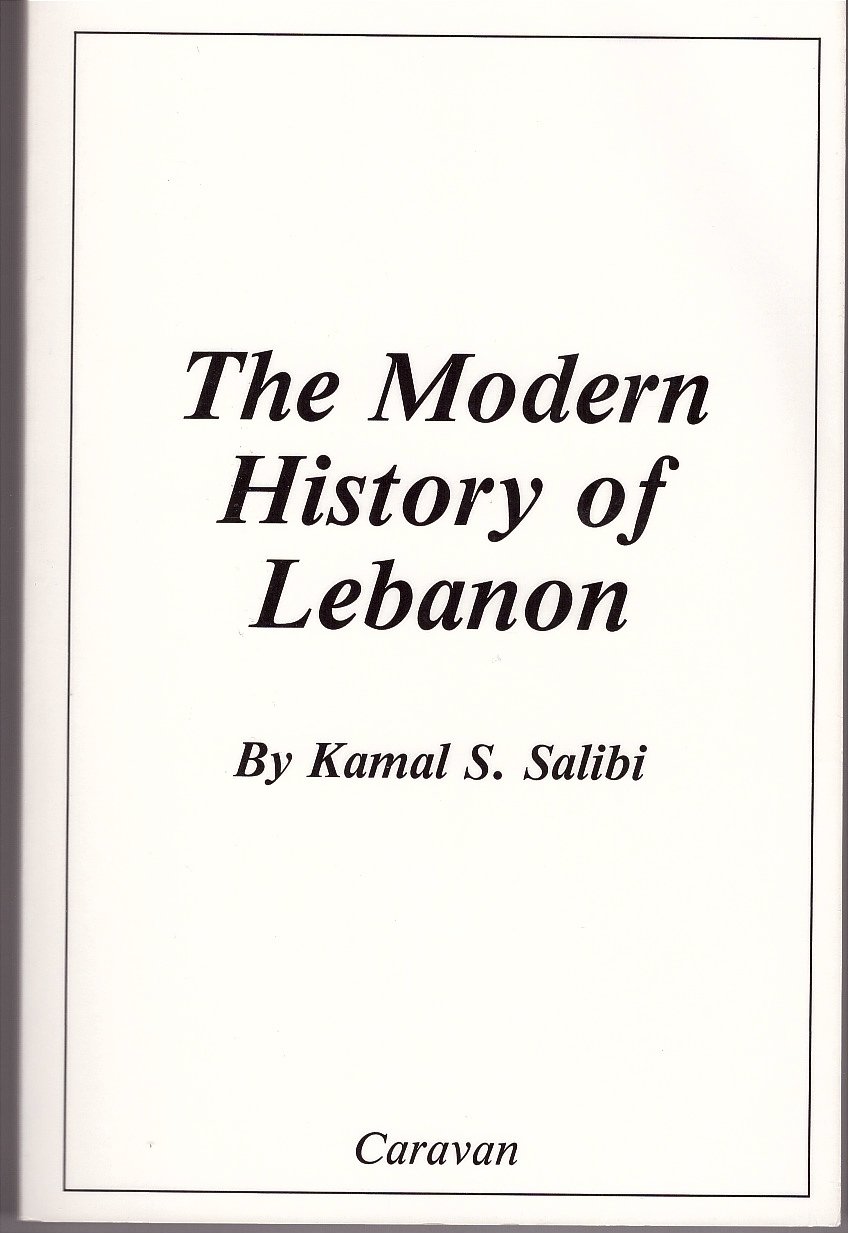 Modern History of Lebanon: Salibi, Kamal S.: 9780882065090: Amazon.com ...