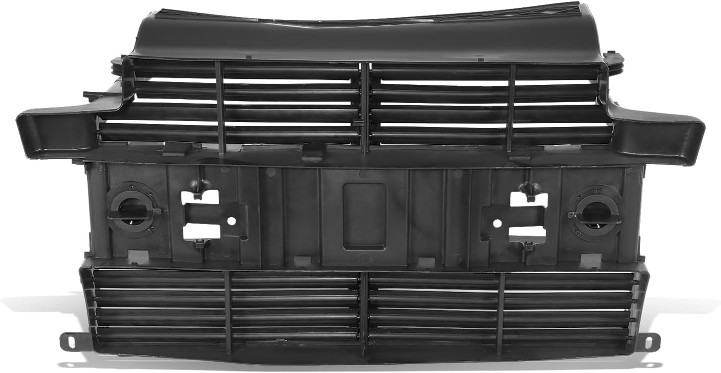 Amazon.com: DNA MOTORING Front OE Style Radiator Shutter Assembly ...