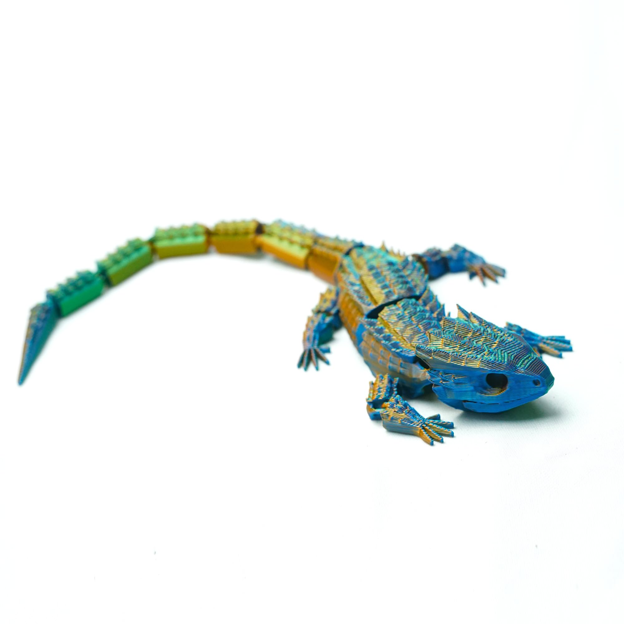 Amazon.com: 3D Printed Lizard,Articulated Crocodile Models,Flexible ...