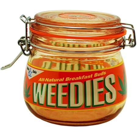 Amazon.com: Dank Tank Airtight Glass Storage Jar (Weedies, Small): Home ...