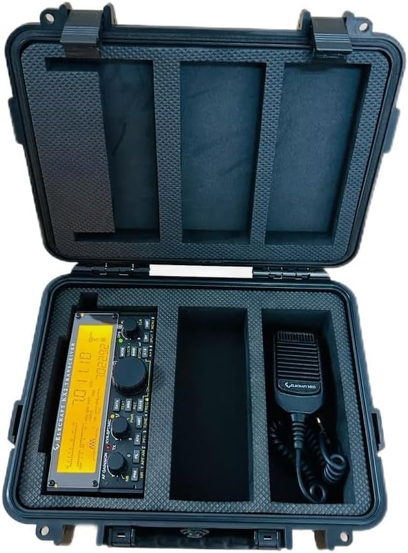 Amazon.com: Waterproof Dust Proof Portable Box w/Customizable Foam Hard Case for ELECRAFT KX2 ...