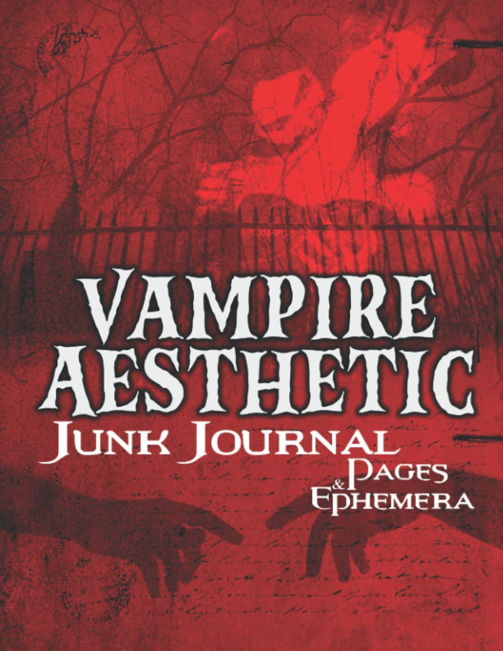 Vampire Aesthetic Junk Journal Pages & Ephemera: Designer Halloween ...