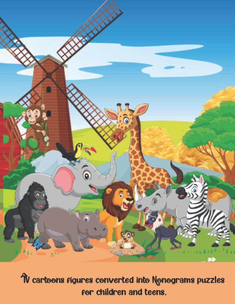 Buy TV cartoons figures converted into Nonograms puzzles for children ...