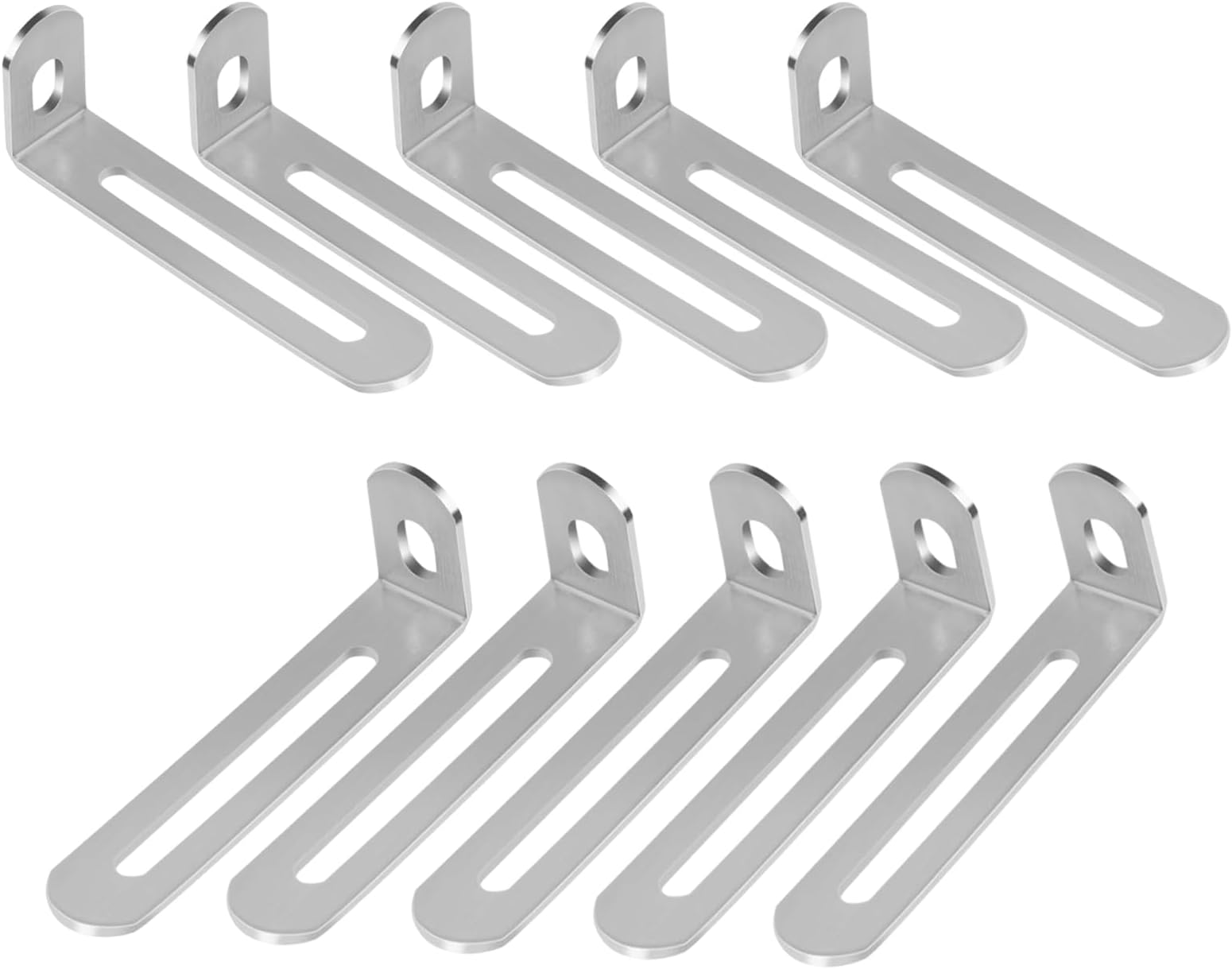 CPYJW 10 Pezzi Staffe Angolari, Staffe A L Squadrette Angolari 7.25x2 ...